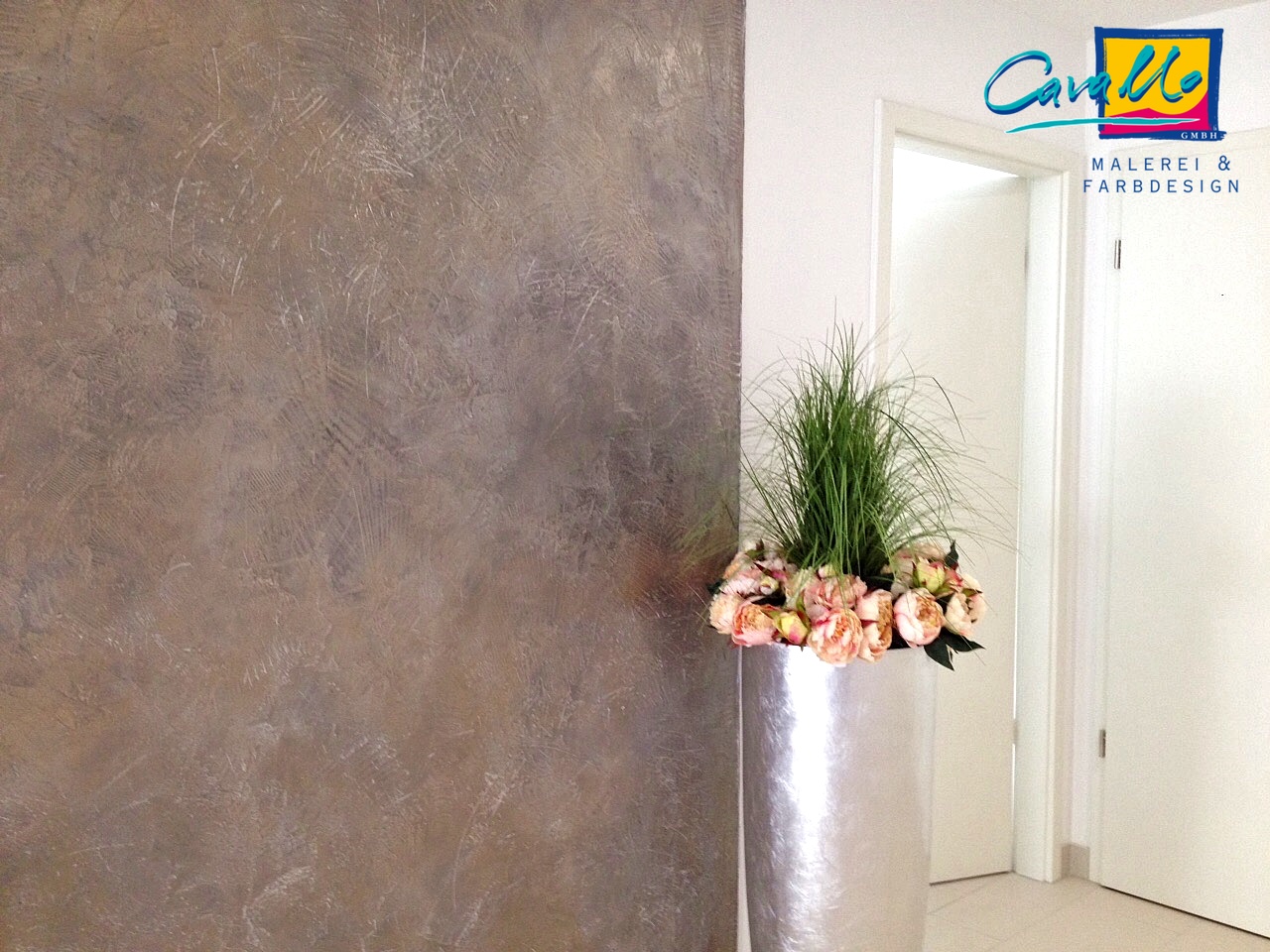 Wandgestaltung mit Edelputz - Maler in Schwetzingen - Cavallo Malerei ...